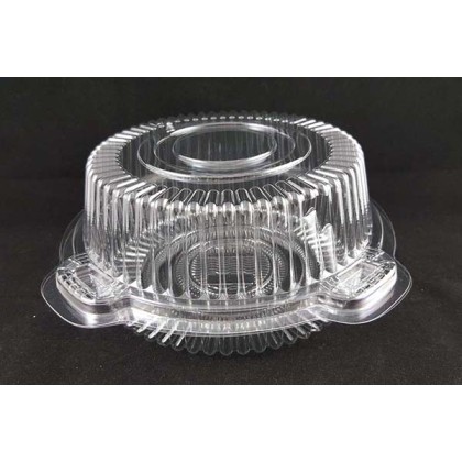 OPS-C50 6' ROUND PLASTIC CAKE BOX - PACK200/CTN1200
